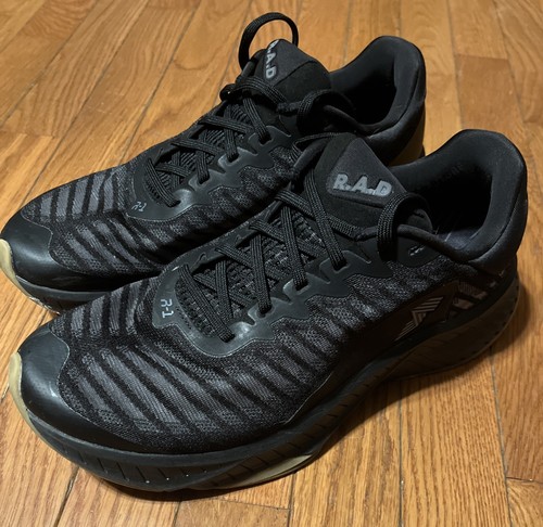 RAD Global R1 Men’s 10 Black And Gum Running Shoes | eBay