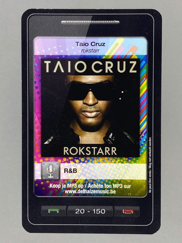 2011 Delhaize #20 Taio Cruz Star & Tunes (Belgium) (Music) | eBay