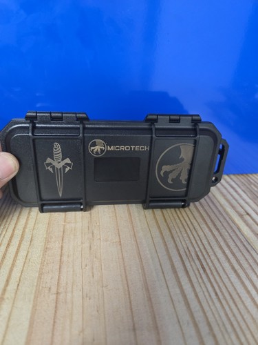 Microtech Knife Custom Laser Engraved Water Proof Dust Proof Case | eBay