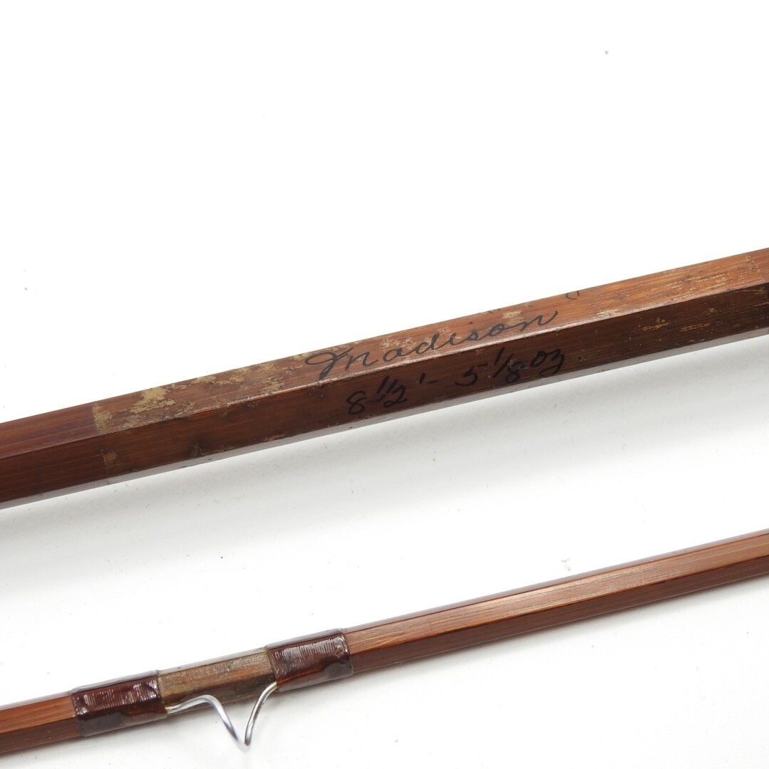 Orvis Madison Impregnated Bamboo Fly Fishing Rod. 8’ 6” 9wt. See ...