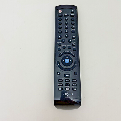 Original Insignia RC-261 Lcd TV Dvd Remote Control NS-LDVD26Q-10A NS ...