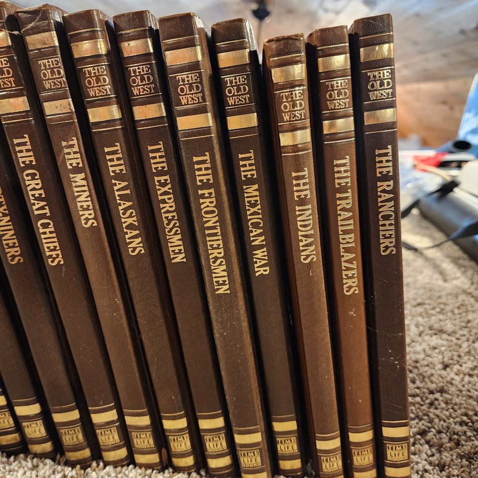 Complete Series Set Time Life THE OLD WEST 26 Volumes w/ Master Index ...