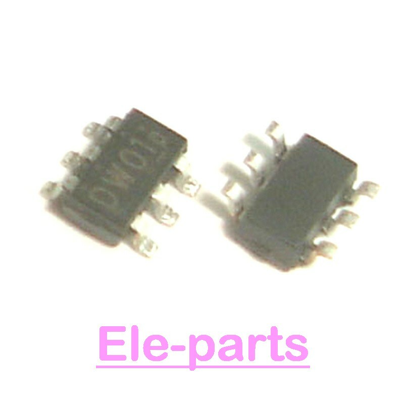 50 PCS DW01 SOT23-6 One Cell Battery Protection Chip IC Transistor Chip ...