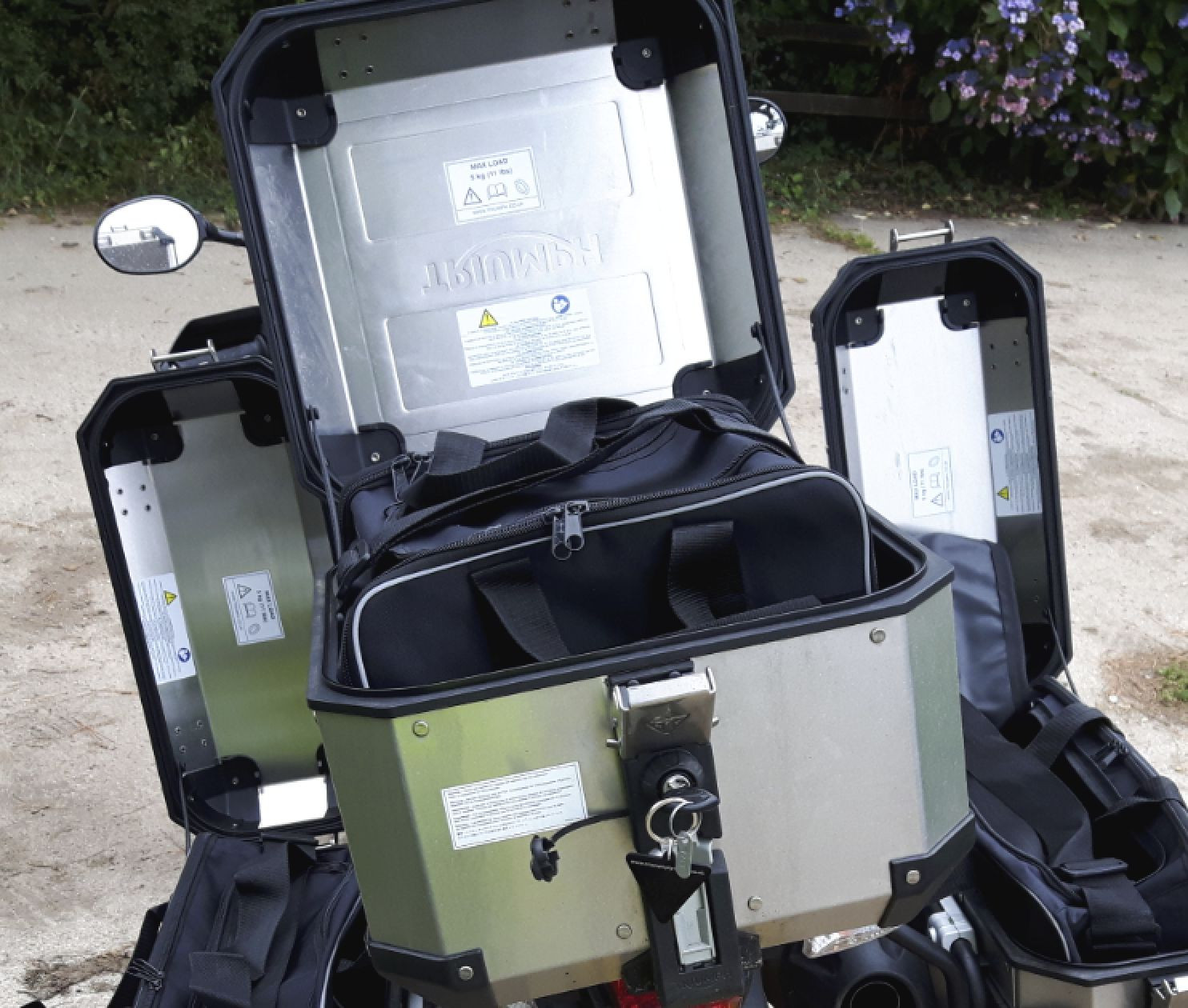 Top Box Inner Liner Luggage Bag to fit TRIUMPH EXPEDITION Aluminium ...