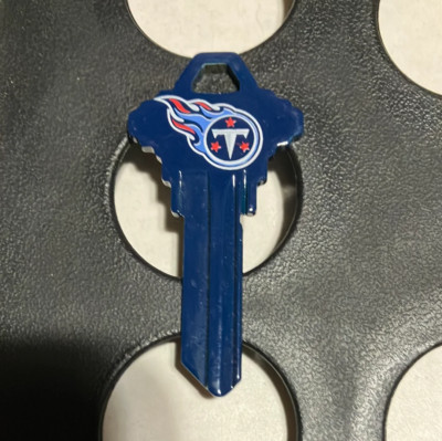 New Uncut Tennessee Titans Multicolored Sports House/Entry Key Blank ...