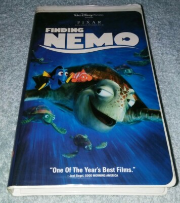 Finding Nemo VHS, 2003 vintage Disney 786936215601 | eBay
