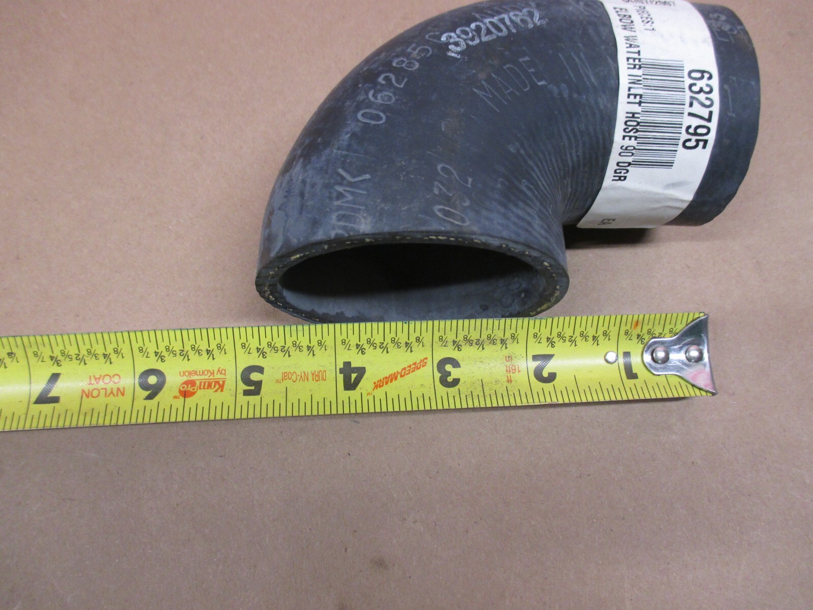 3920762 90 DEGREE WATER INLET HOSE FITS CUMMINS NEW | eBay