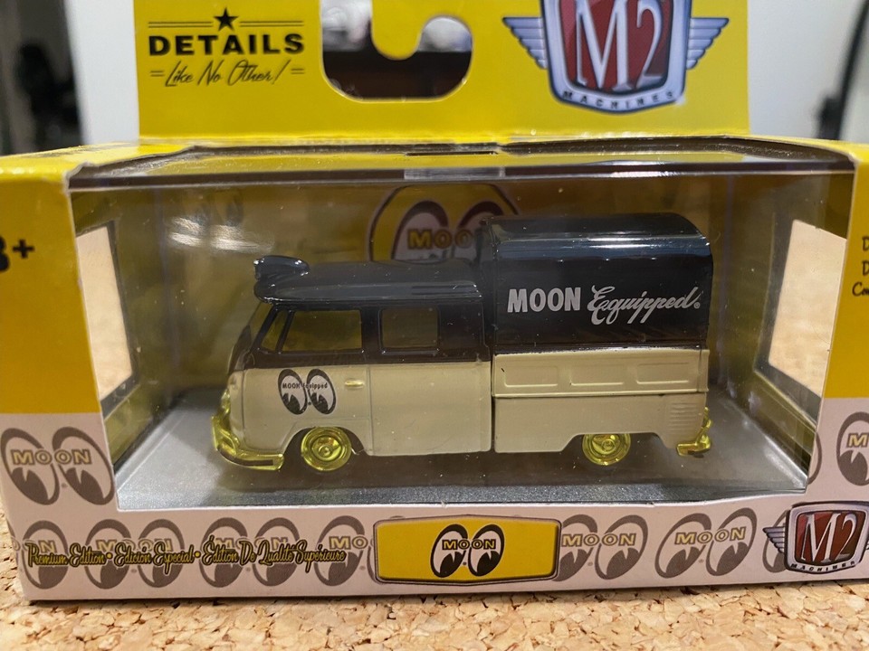 M2 Machines Mooneyes Set w/ VW Double Cab Chase 1969 Ford F-100 Ranger ...