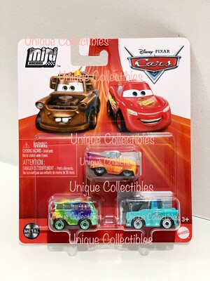 Disney Pixar Cars Mini Racers New Mater Fillmore Radiator Springs ...