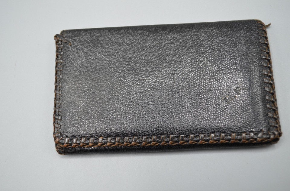 Leather Address Book Wallets Lot Pocketbook Checkbook England Antique ...