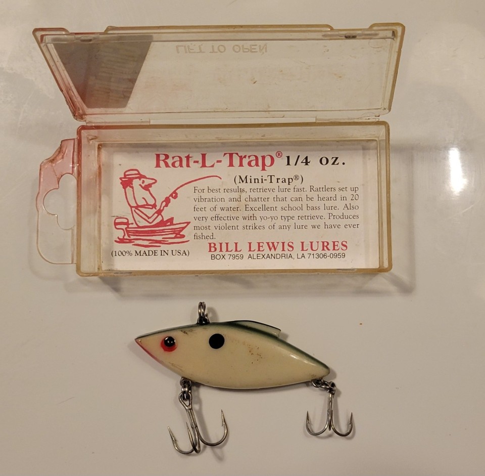 Rat L Trap Glow Trap 1/4 oz Mini Trap | eBay