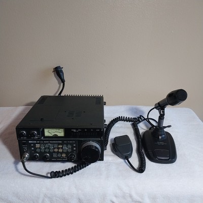 Icom IC-720A Ham Radio HF Transceiver + Kenwood Handheld + YAESU ...