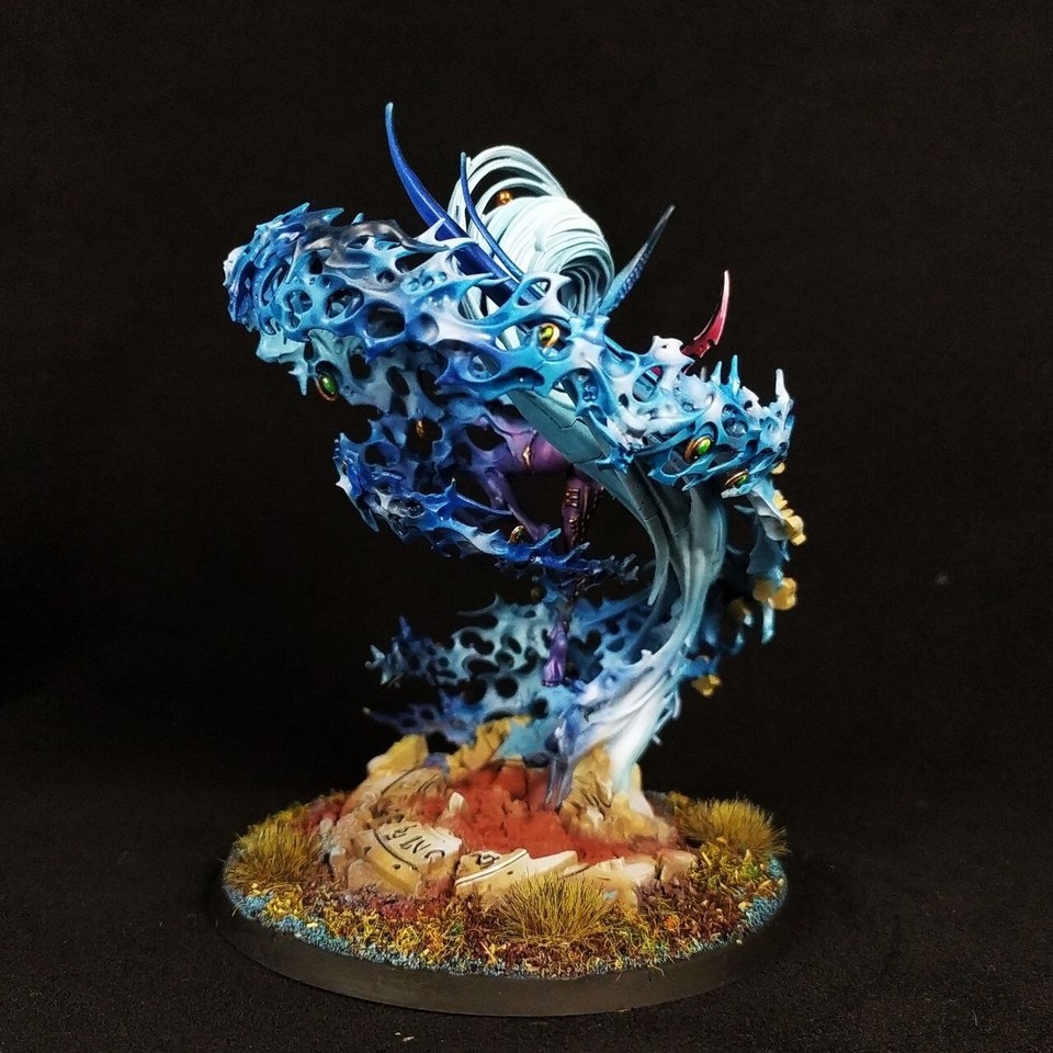 The Yncarne painted Warhammer 40k Aeldari Ynnari Eldar Craftworld ...