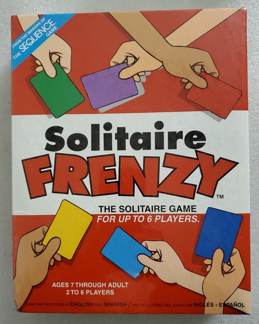 Solitaire Frenzy Card Game 2 to 6 Players 2002 Jax for sale online | eBay