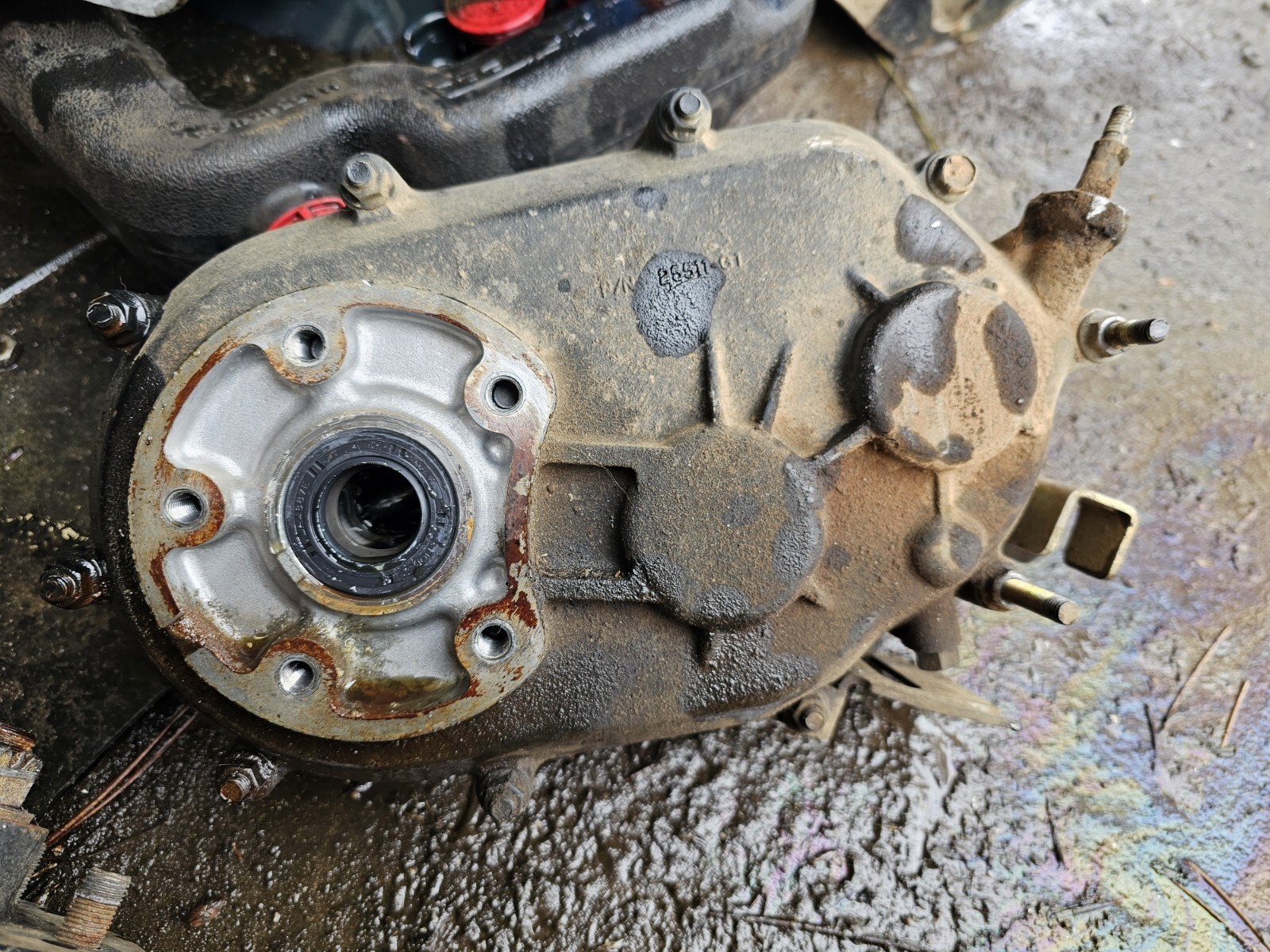 1994-2008 Gas EZGO TXT Workhorse MPT Rear End Differential ME29 Works ...