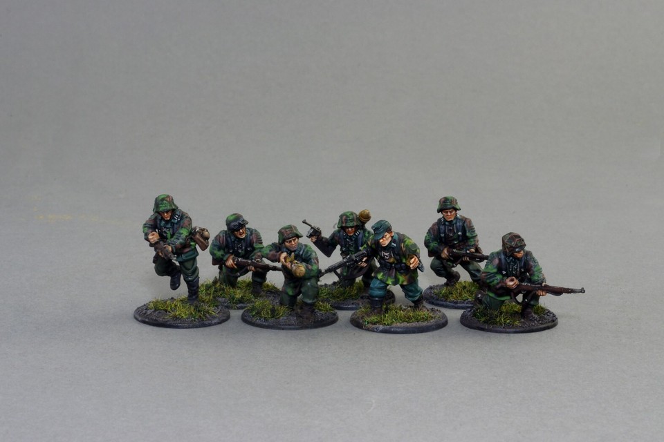 Waffen SS unit Bolt Action painted Warlord Games Germany | eBay