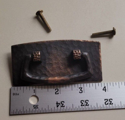 Drawer Pulls - Copper Plates