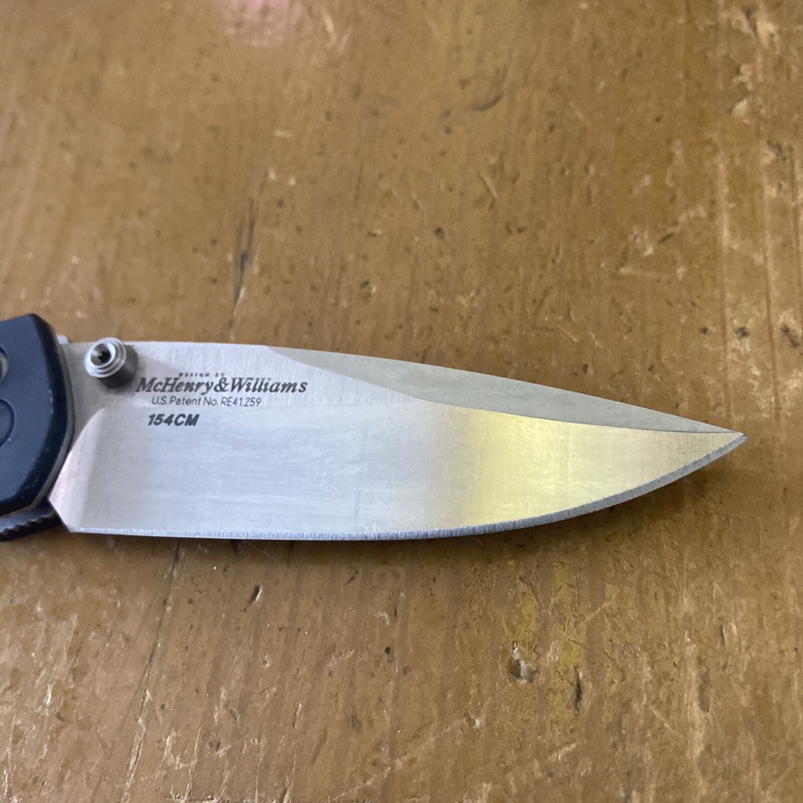 RARE/DISCONTINUED Benchmade 707 Sequel McHenry & Williams Folding Knife ...