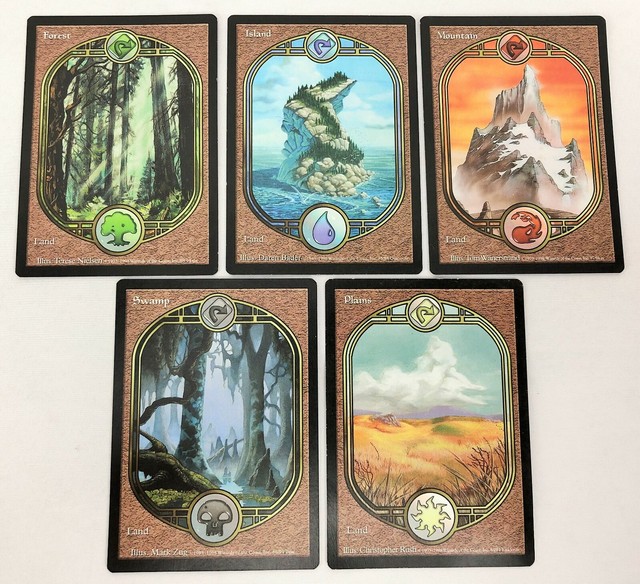 4 Mountain - Basic Land Unglued Mtg Magic Basic Land 4x x4 | eBay
