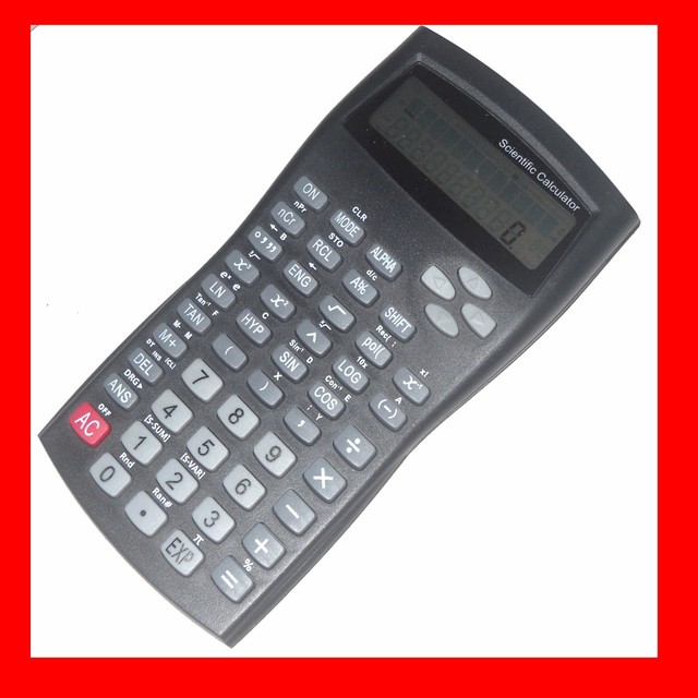 Calculator Scientific Studio Art Instrument W/Slide Cover 240 FUNCTIONS ...