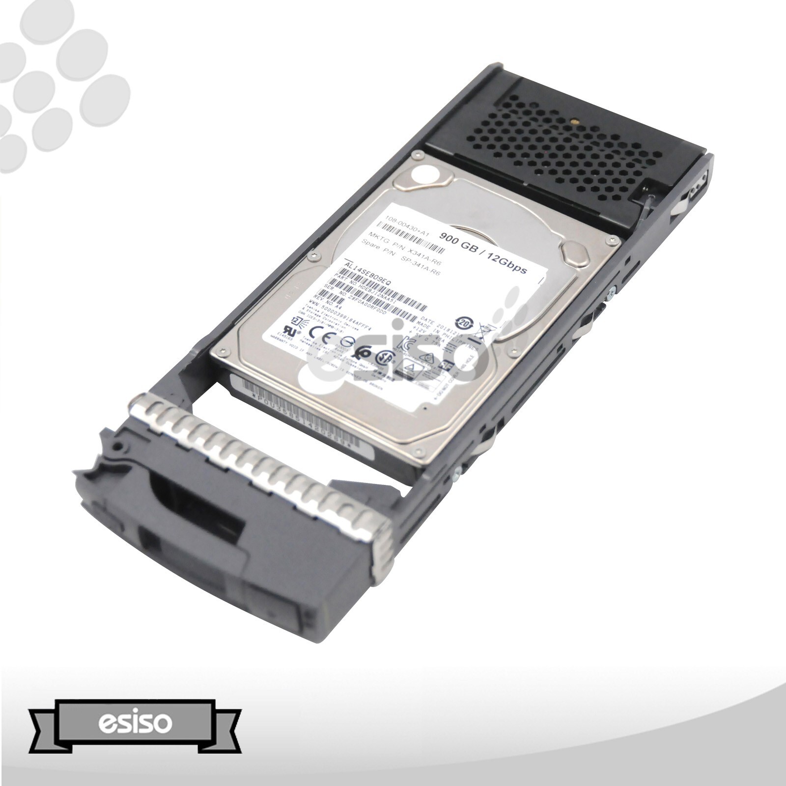 SP-341A-R6 X341A-R6 NETAPP 900GB 10K 12G SFF 2.5" SAS HARD DRIVE for ...