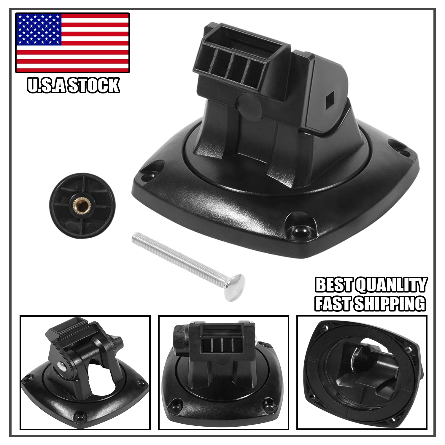 For QRB-5 Mark Hook Elite 3 4 5 5TI 7TI Lowrance Mounting Bracket 000 ...