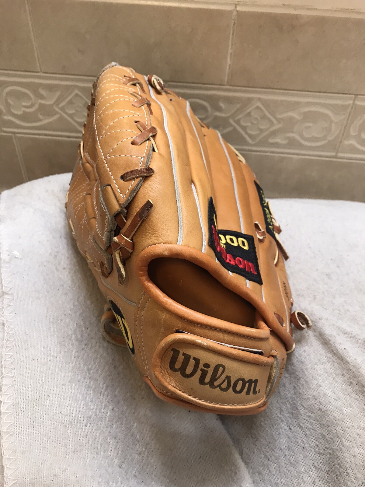 Wilson A2000 XL 12.75” Baseball Pro Stock Pitcher’s Glove Left Throw ...