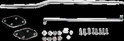 DS Chrome Forward Control Kit Extended +2in for Dyna Fat Bob 08-09 | eBay
