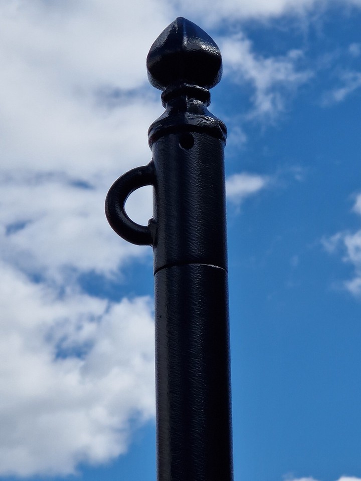 Heavy duty garden Washing line pole / clothes line post with wrapping ...