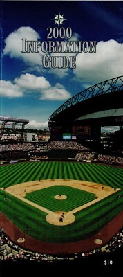 2000 Seattle Mariners Baseball MLB Media GUIDE | eBay
