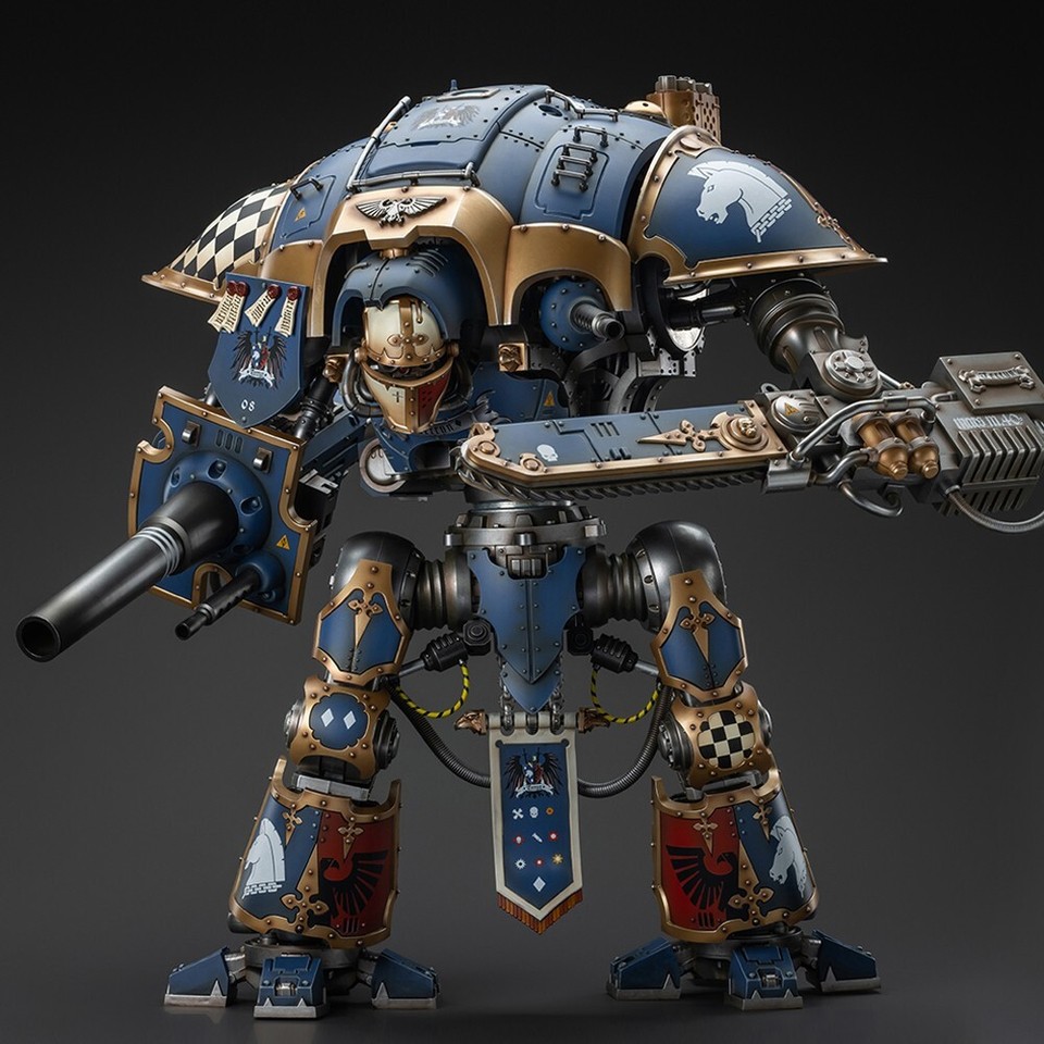 JOYTOY 1/18 Warhammer 40K Imperial Knights House Terryn Knight Paladin ...