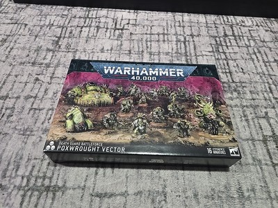 Warhammer 40K Death Guard Poxwrought Vector Battleforce NIB | eBay