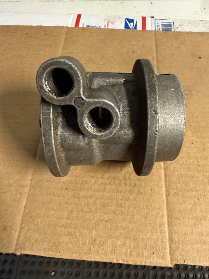 Vintage Big Block Chevy Oil Filter Remote Cooler Adapter. Chevrolet | eBay