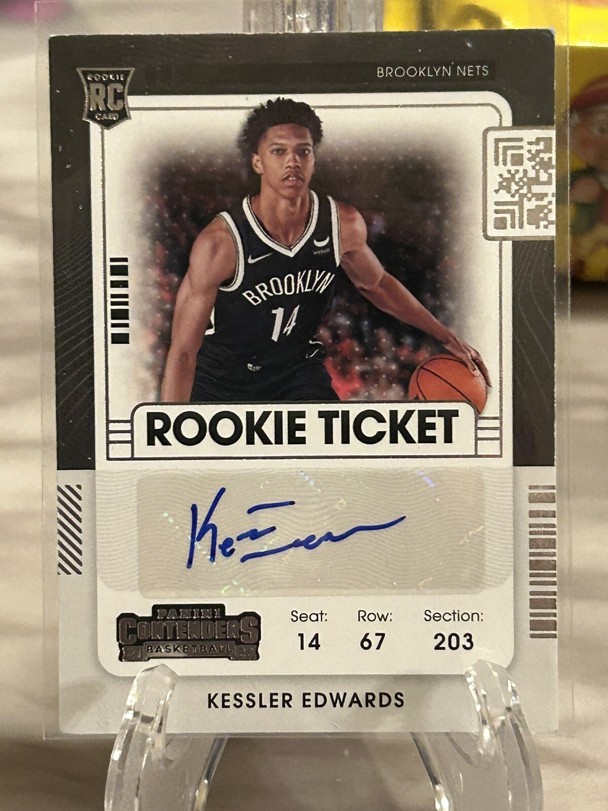 2021-22 Panini Contenders - Rookie Ticket Variation #146 Kessler ...