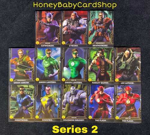 Injustice Arcade GEM MINT Series 2 Full Bronze Set 13 Cards | eBay