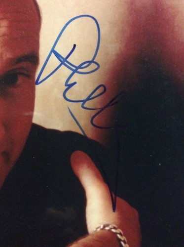 PHIL COLLINS INCREDIBLY RARE SIGNED 8-10 PHOTO BECKETT BAS | eBay