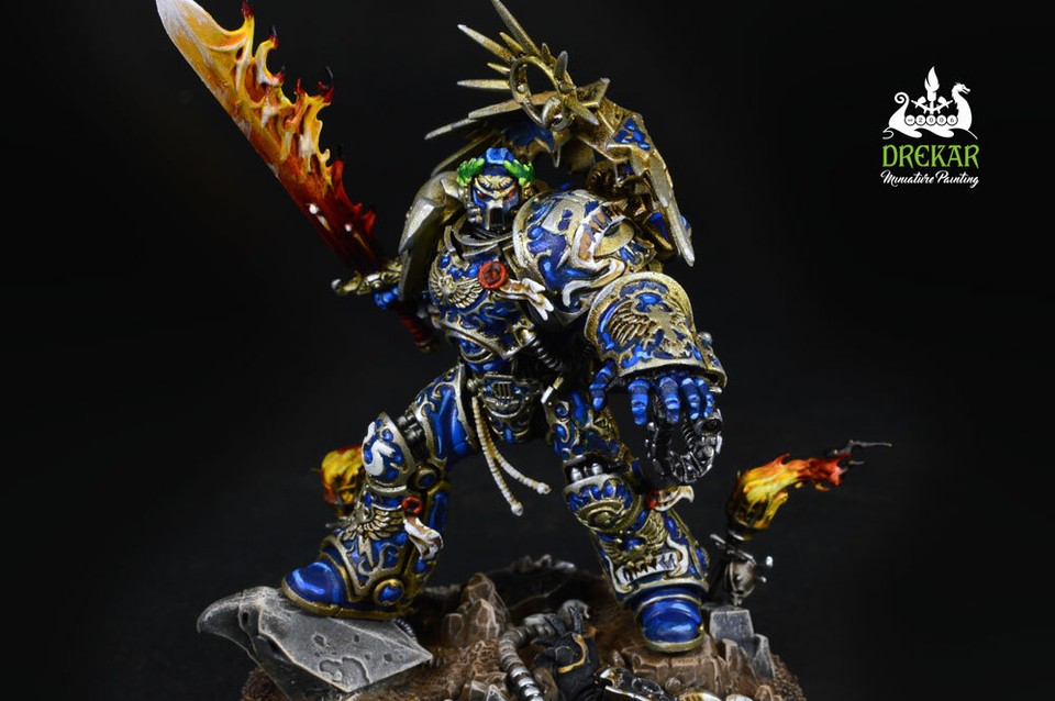 Primarch Roboute Guilliman warhammer 40K ** COMMISSION ** painting | eBay