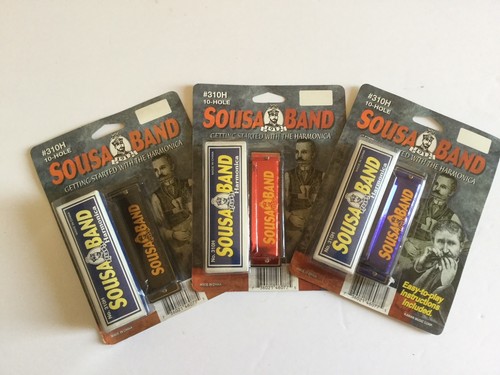 Sousa Band 310H Harmonica - Getting Started with the Harmonica - Set of ...