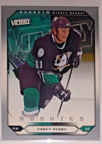 2005-06 UPPER DECK VICTORY COREY PERRY ROOKIE CARD ANAHEIM DUCKS | eBay