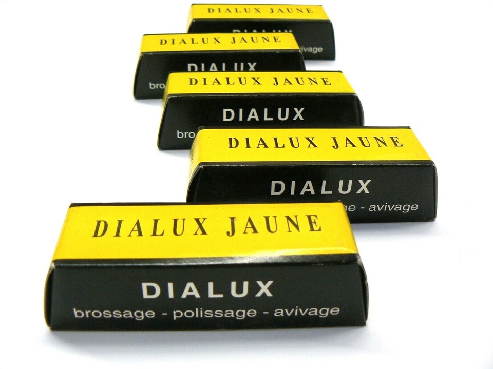 8 Yellow Rouge Bars Jewelry Polishing Compound Dialux Polish Brass ...