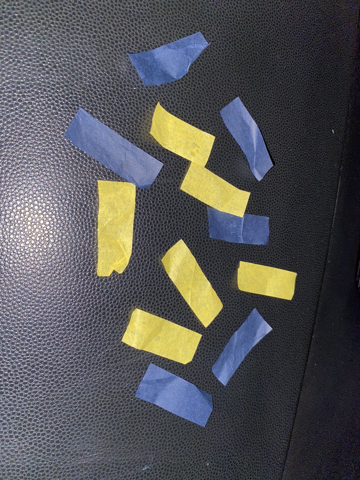 2024 Cfp National Championship Michigan Wolverines Confetti 1/8/24 ...