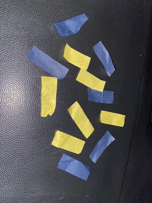 2024 Cfp National Championship Michigan Wolverines Confetti 1/8/24 ...