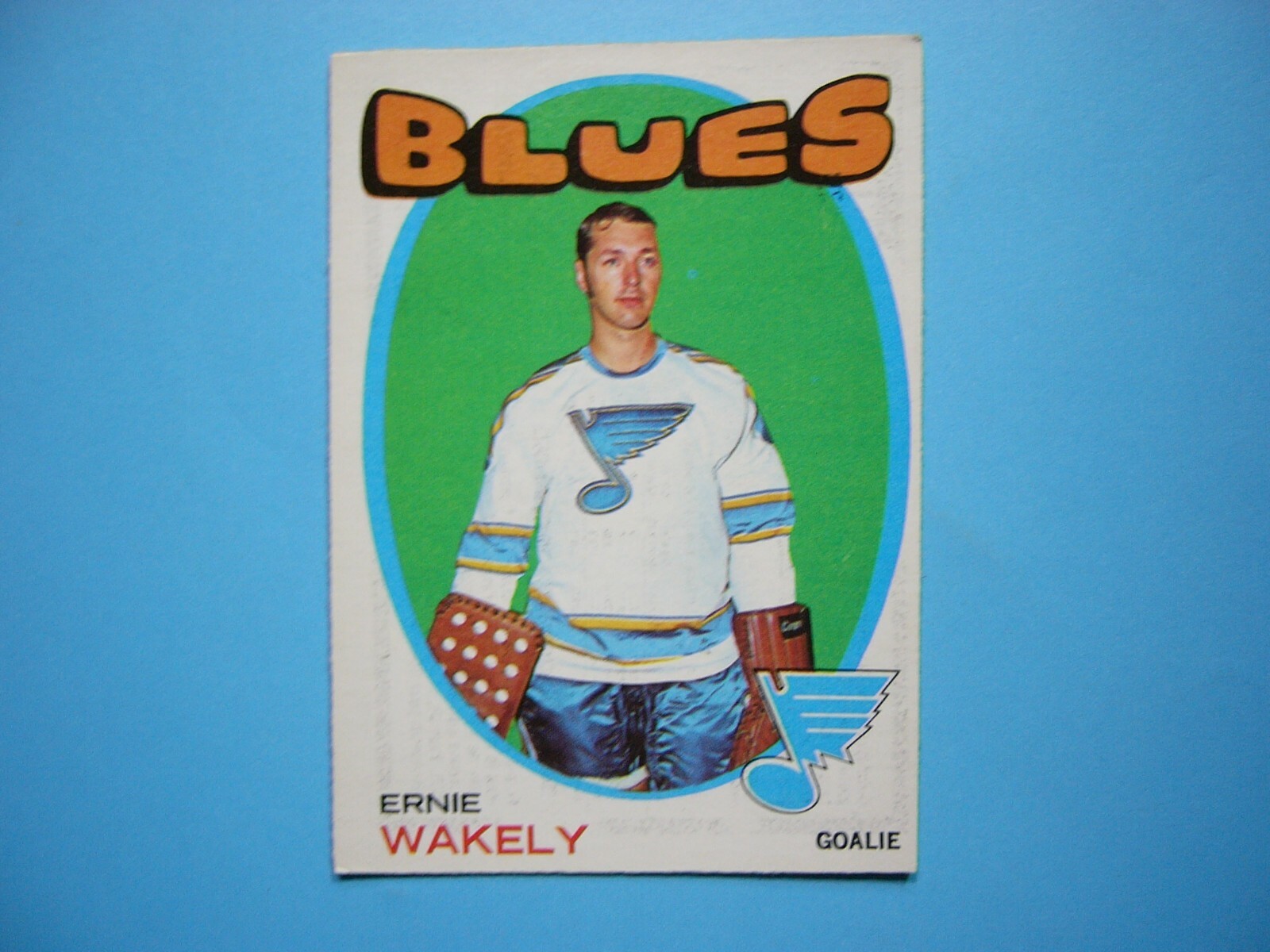 1971/72 O-PEE-CHEE NHL HOCKEY CARD #81 ERNIE WAKELY EX/NM SHARP+ 71/72 ...