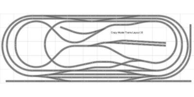 Bachmann E-Z Track Train Layout #035D Train Set HO Scale 5' X 14' DCC ...