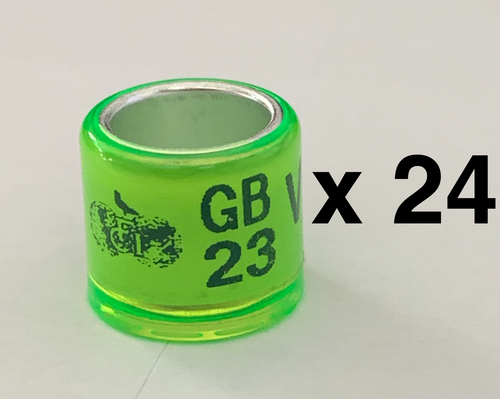 RPRA racing pigeons rings GB 2023 - packet of 24 - UK original ...