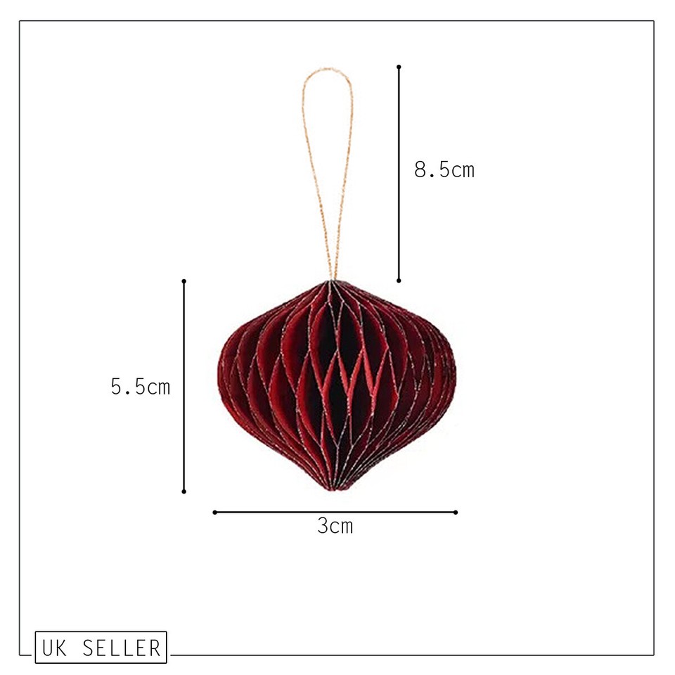 HONEYCOMB Hanging Paper BALLS Wedding Birthday Garland Party Deco Gold ...