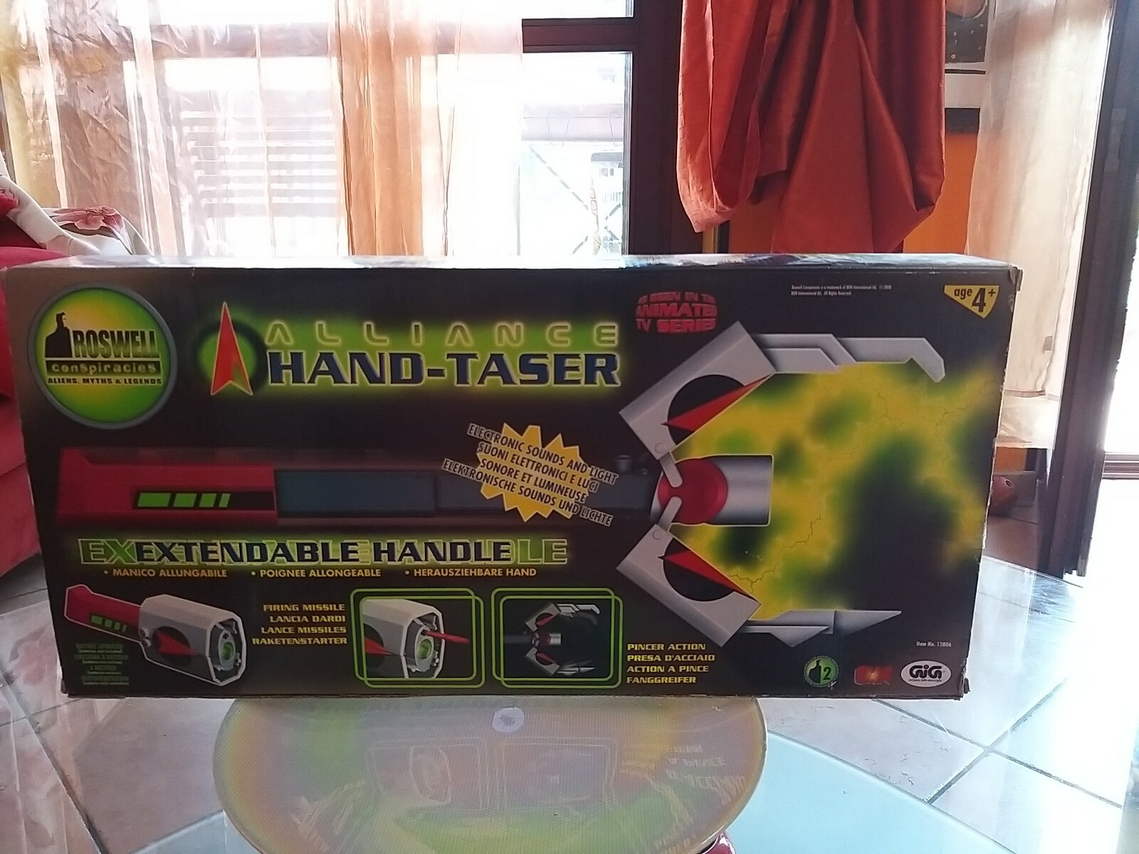 ROSWELL ALLIANCE HAND-TASER EXTENDABLE HANDLE ELECTRONIC SOUNDS GIG ...