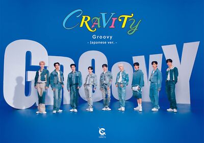 [CD+DVD] Groovy Japanese ver. First Press Limited Edition CRAVITY VIZL ...