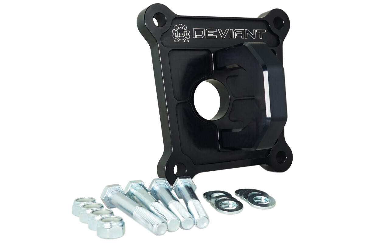 DEVIANT RACE PARTS Billet Radius Arm Plate w/Eyelet 45504 887753417480 ...