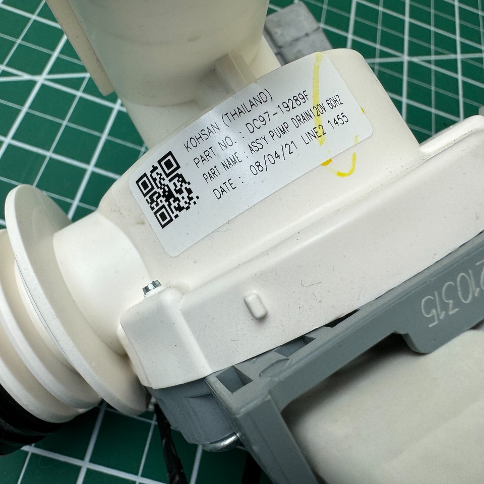 Samsung Washer Drain Pump Assembly DC97-19289F DC97-19289B DC97-17366A ...